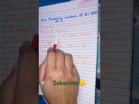 5 Pioneering leaders of the NAM💥💥#shortvideo #viralvideo #foryou #ytshorts