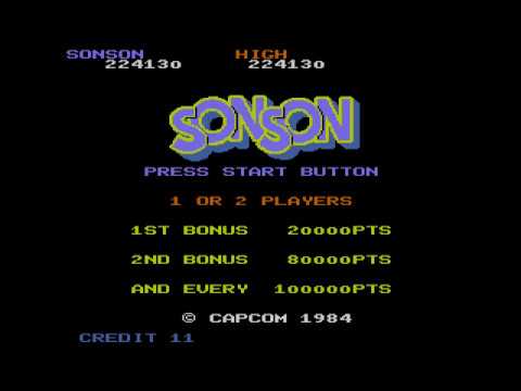 Arcade-SONSON 1984 Retro Game Play – Kisuny.com