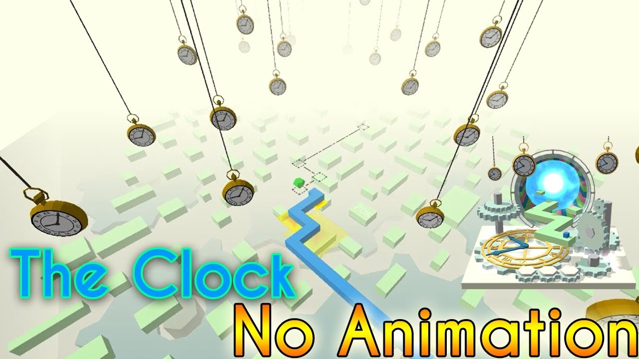 Dancing Line - The Clock: No Animation