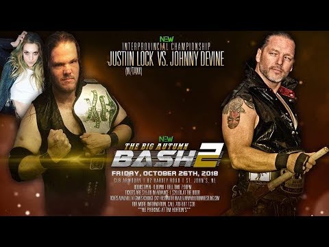 NEW "Big Autumn Bash" 2 (10/26/18) Hype - Johnny Devine has an offer for Justin Lock