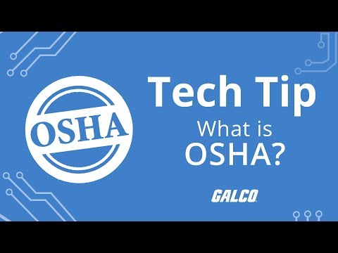 What is OSHA? - A Galco TV Tech Tip | Galco