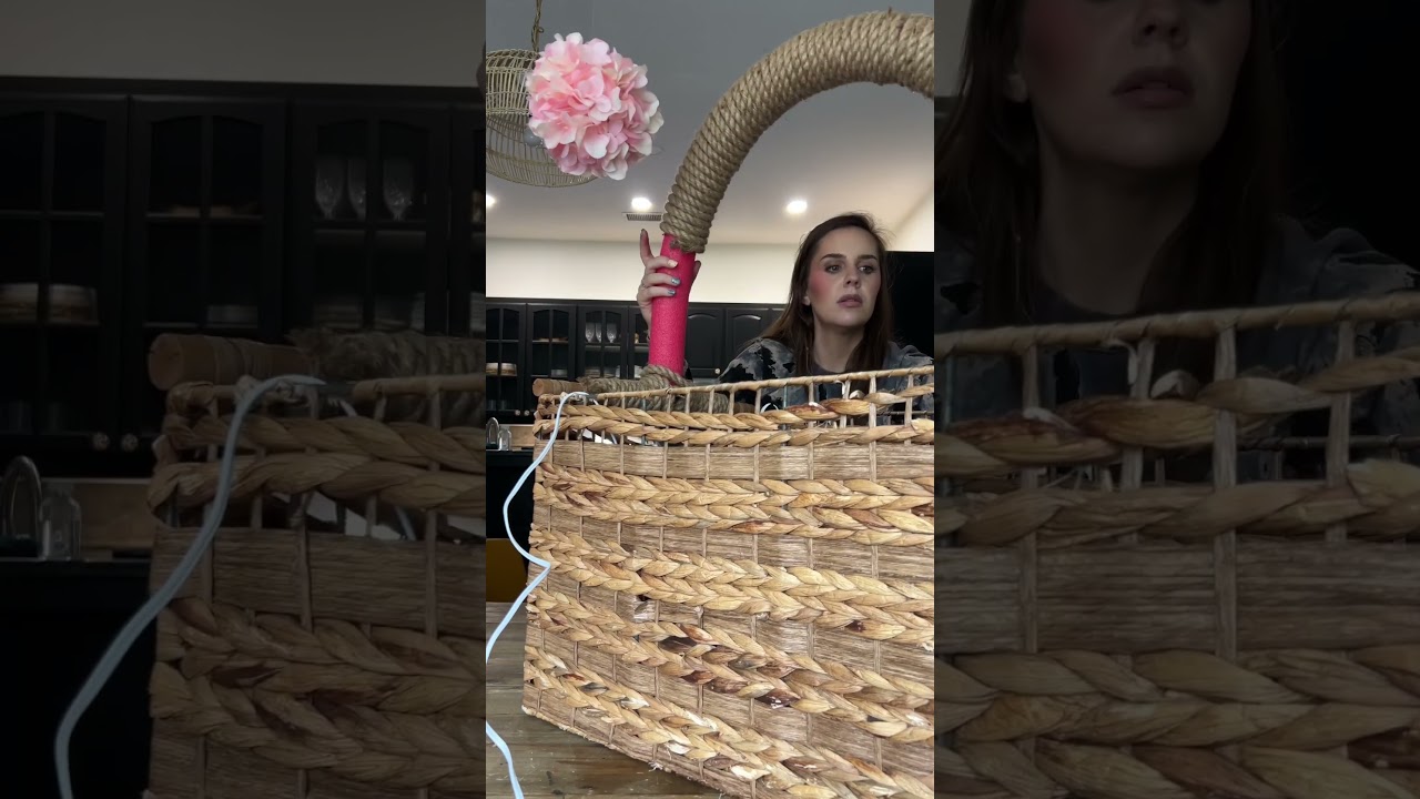 DIY Oversized Easter Basket