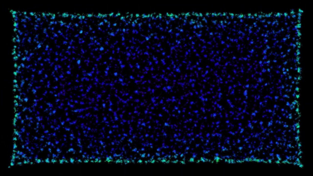Brute force N-body simulation 9 (n=65,536)