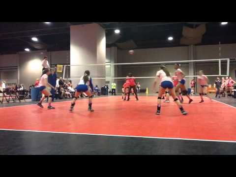 ANNA BAUER #7 libero Legacy Volleyball Club 15-1