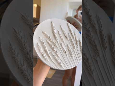 DIY Botanical bas-relief #shorts #diy #crafts #tutorial #processvideo #creativity