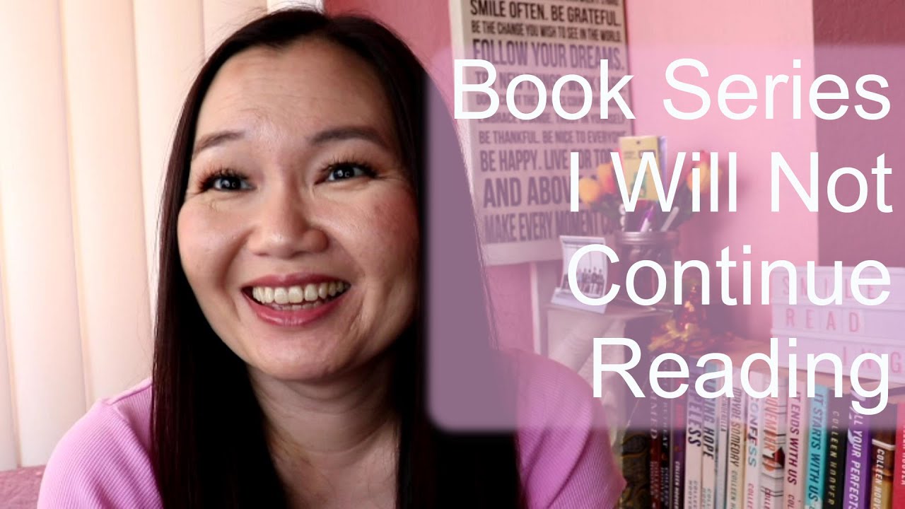 Book Series I Will Not Continue Reading