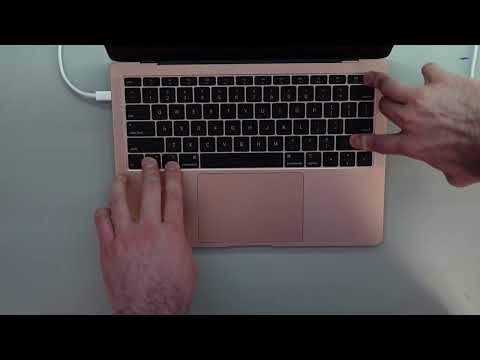 Macbook Pro Intel CPU, DFU mode Instructions