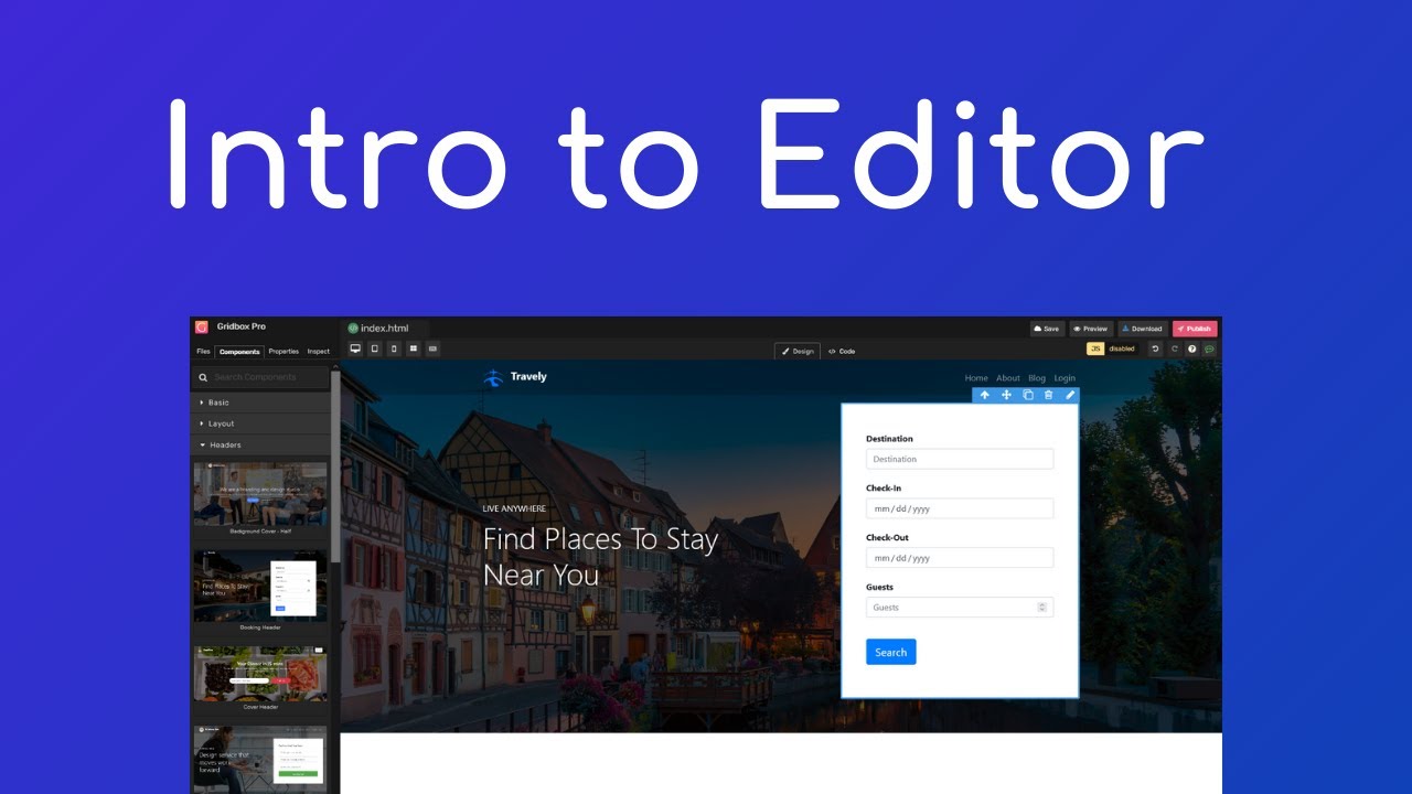 Getting Started with Editor
