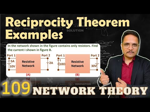 3 - Reciprocity Theorem in Network Analysis: Explained with Examples Video Lecture - GATE ...