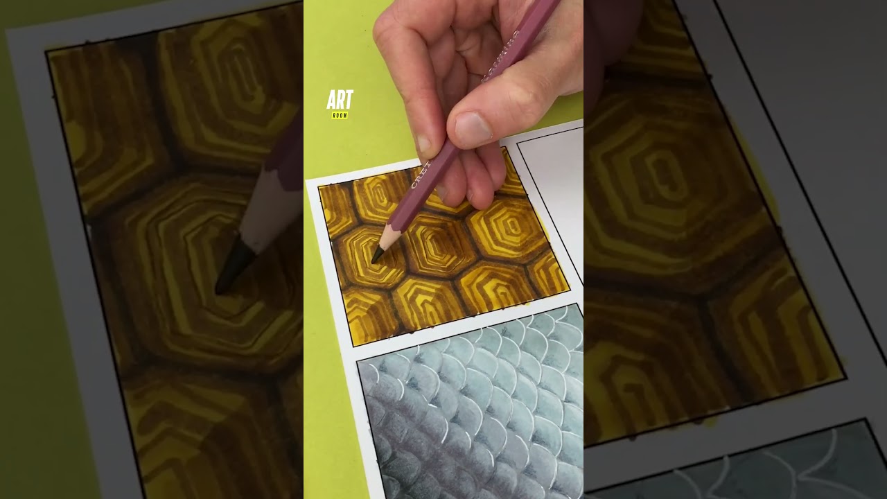 Drawing scales and skin with ease ✏️🐟 #tutorial #animal #skin #drawing #art #beginner #foryou