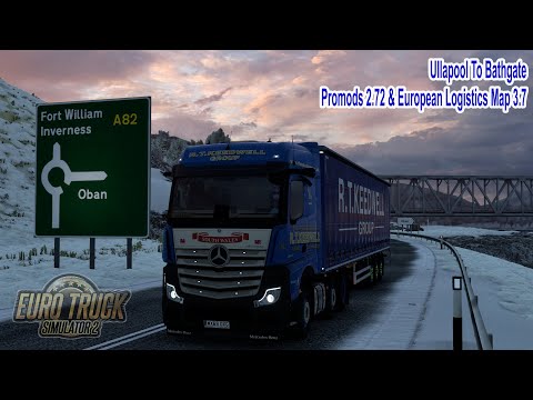 Steam Community :: Video :: Euro Truck Simulator 2 Ullapool To Bathgate Promods 2.72 & European ...