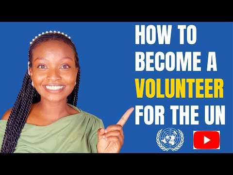 I Got in the UNV | How To Become A Volunteer For The UN