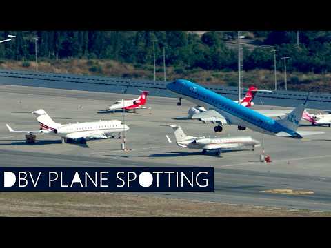 Dubrovnik Airport DBV/LDDU - 10 Minutes of Plane Spotting - 2024 Part VI