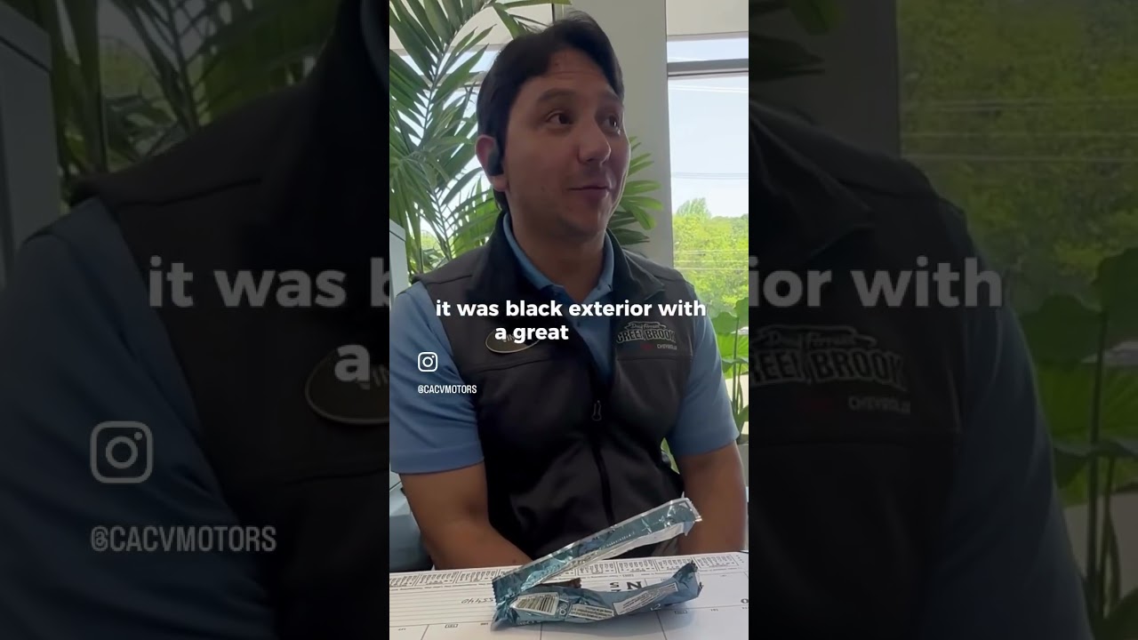 Your first car ever #vinniethecarguru #greenbrookbuickgmcchevrolet #carsaleslife