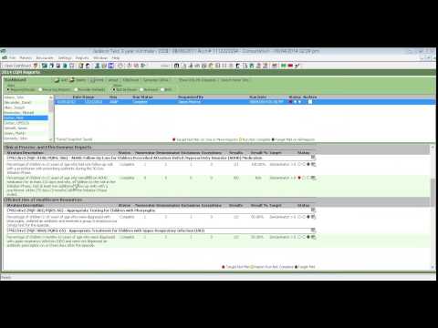 2014 Clinical Quality Measures - Pediatric Recommended Core Reports