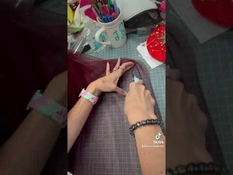 How to hem a prom dress