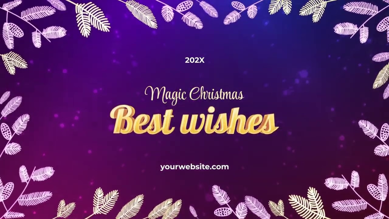 After Effects Template - Christmas Frames Typography for After Effects Videohive