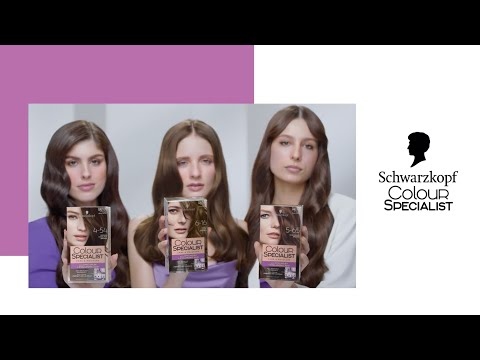 Schwarzkopf Colour Specialist - A hair colour that breaks the rules, not your hair.