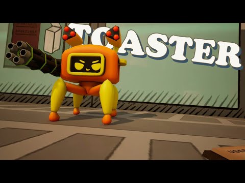 Steam Community :: Video :: I Became A Sentient Toaster With A Minigun...