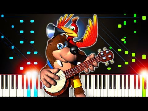 Banjo-Kazooie Theme Music – Piano Tutorial | Sheet Music Boss