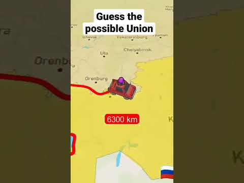 Guess the possible Union #geographyculture #countrymap #map #worldmap #googlemap #travel #geography