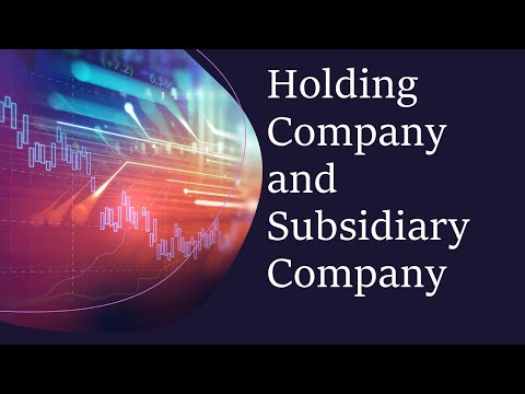 Holding Company and Subsidiary company