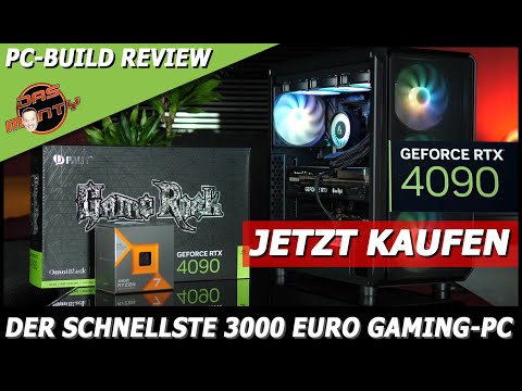 Der beste 3000 EUR Gaming PC? | PC-Build mit Nvidia RTX 4090 + AMD Ryzen 7800X3D im Test | DasMonty