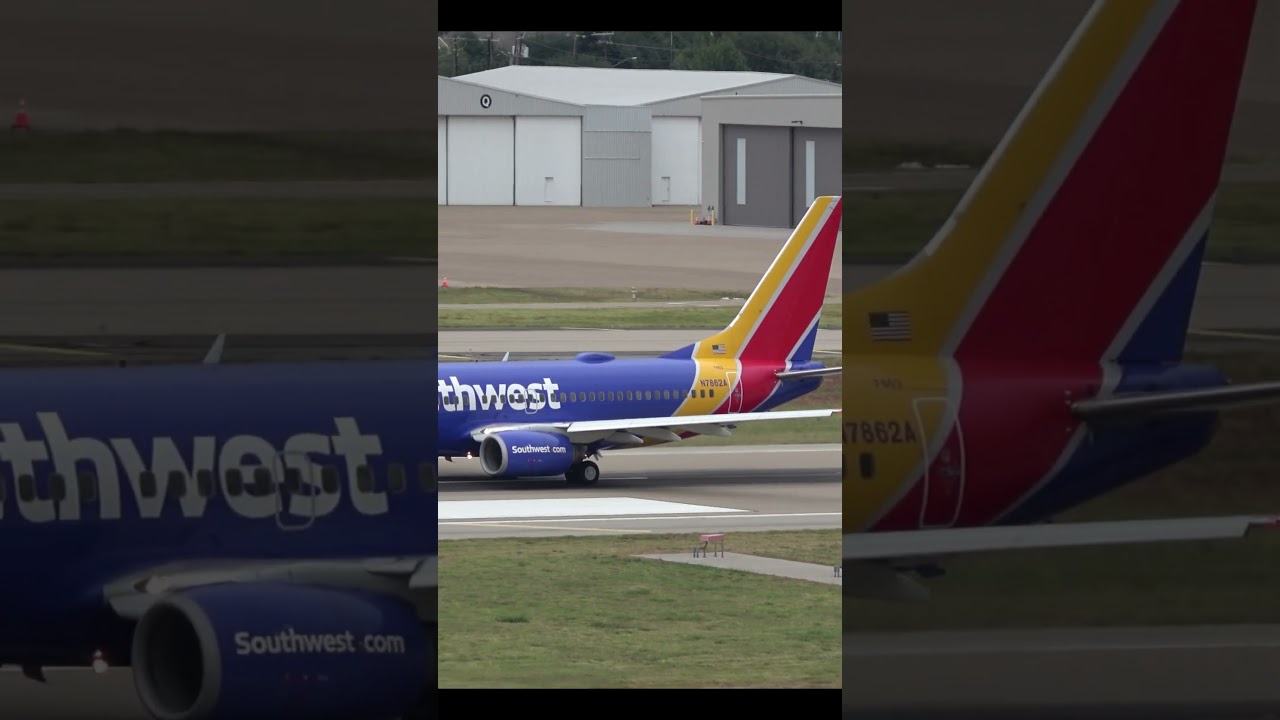 CFM56-7B24 Roaring Full Power Takeoff #ASMR