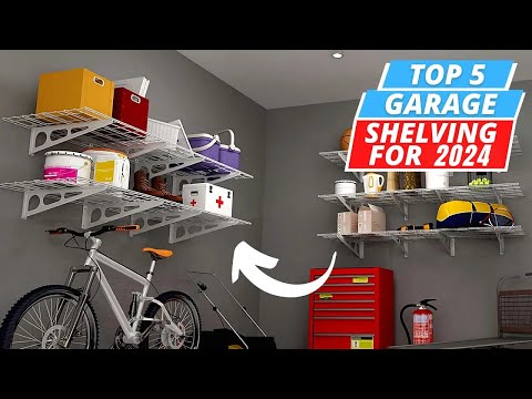 5 Top-Rated Heavy Duty Garage Shelving 2024!