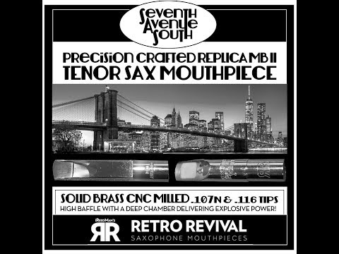 Retro Revival Seventh Avenue South Tenor Sax Mouthpiece | Reverb