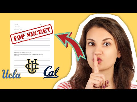 The SECRET to Writing an Amazing College Admissions Essay!