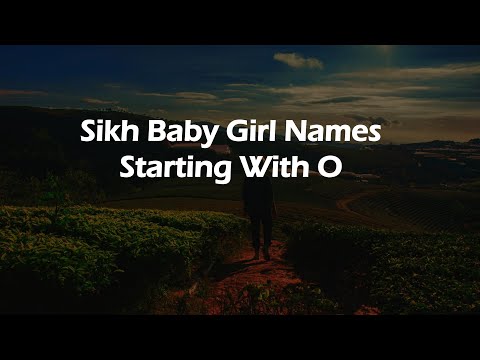 Sikh Baby Girl Names Starting With O
