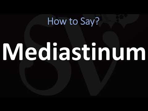 How to Pronounce Mediastinum? (CORRECTLY)