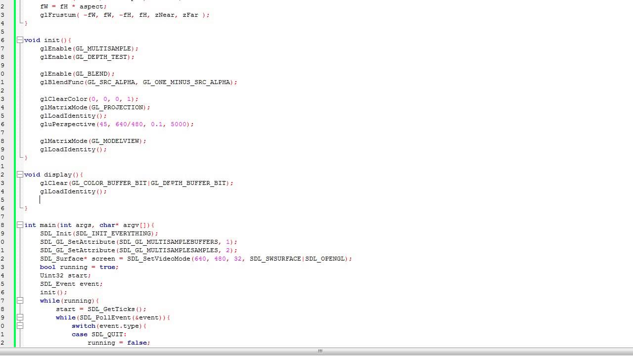 C++/OpenGL Tutorial Series Part 1 - The First Triangle