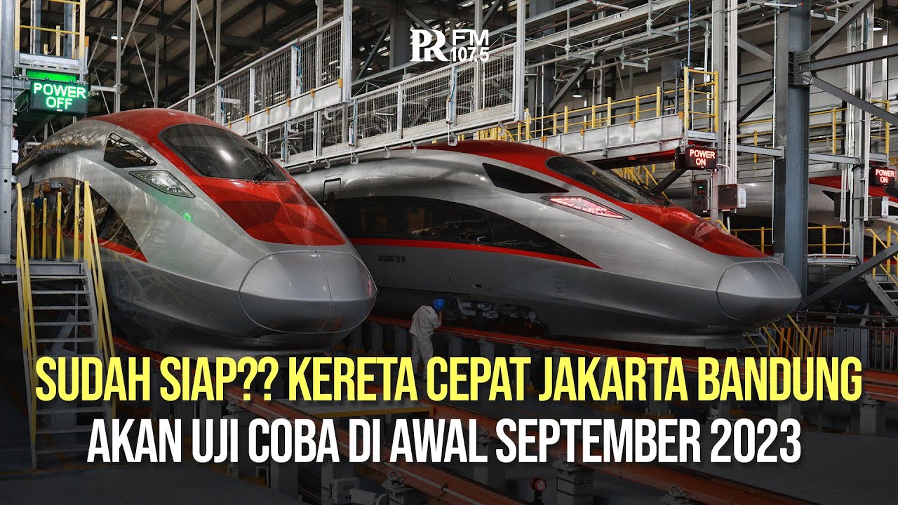 Uji Coba Gratis Kereta Cepat Jakarta Bandung Berlangsung 1 Bulan, KCIC Kebut Akses Jalan ke 4 ...