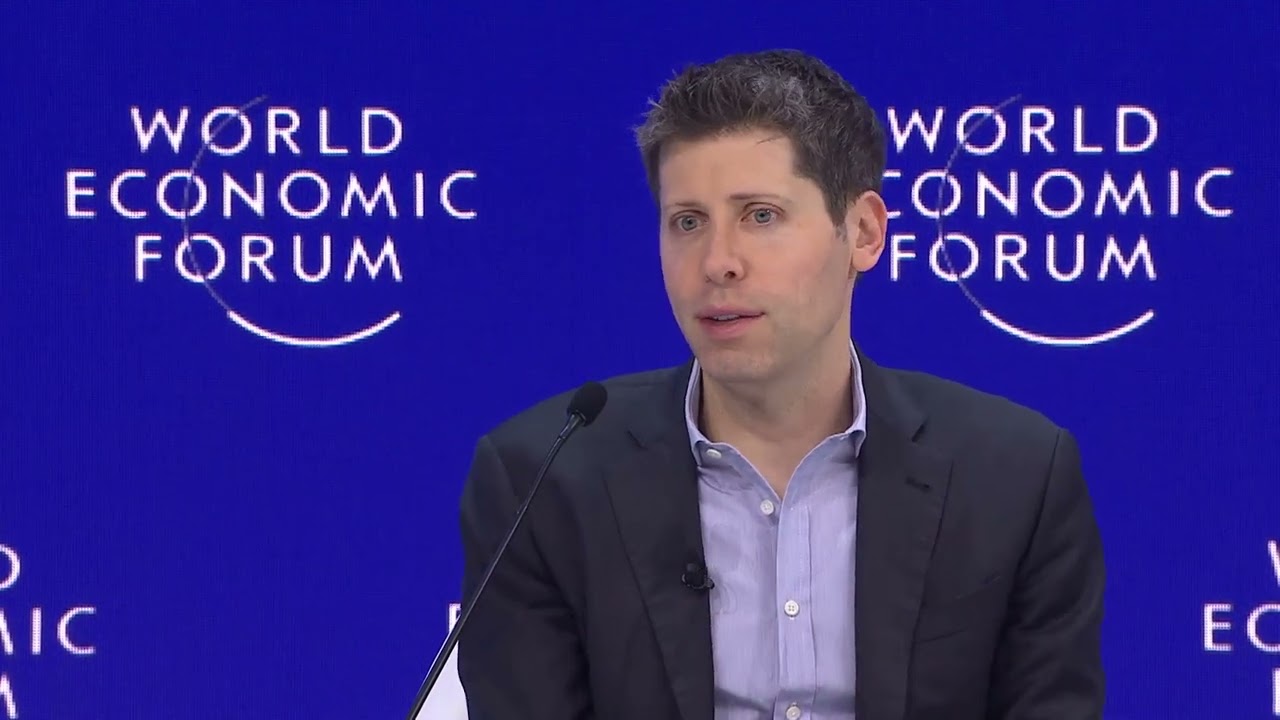AI Visionary Sam Altman Unveils Future Path at Davos Tech Session ...