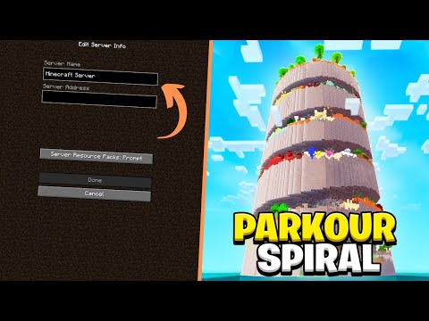 Minecraft Parkour Spiral Server IP Address