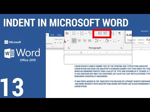 Increase Indent and Decrease Indent in Microsoft Word Tamil | Home Menu Microsoft Word