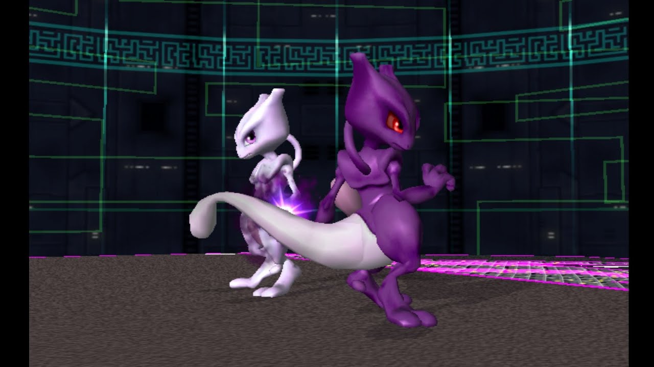 Shadow Mewtwo skin mod - Super Smash Bros Melee