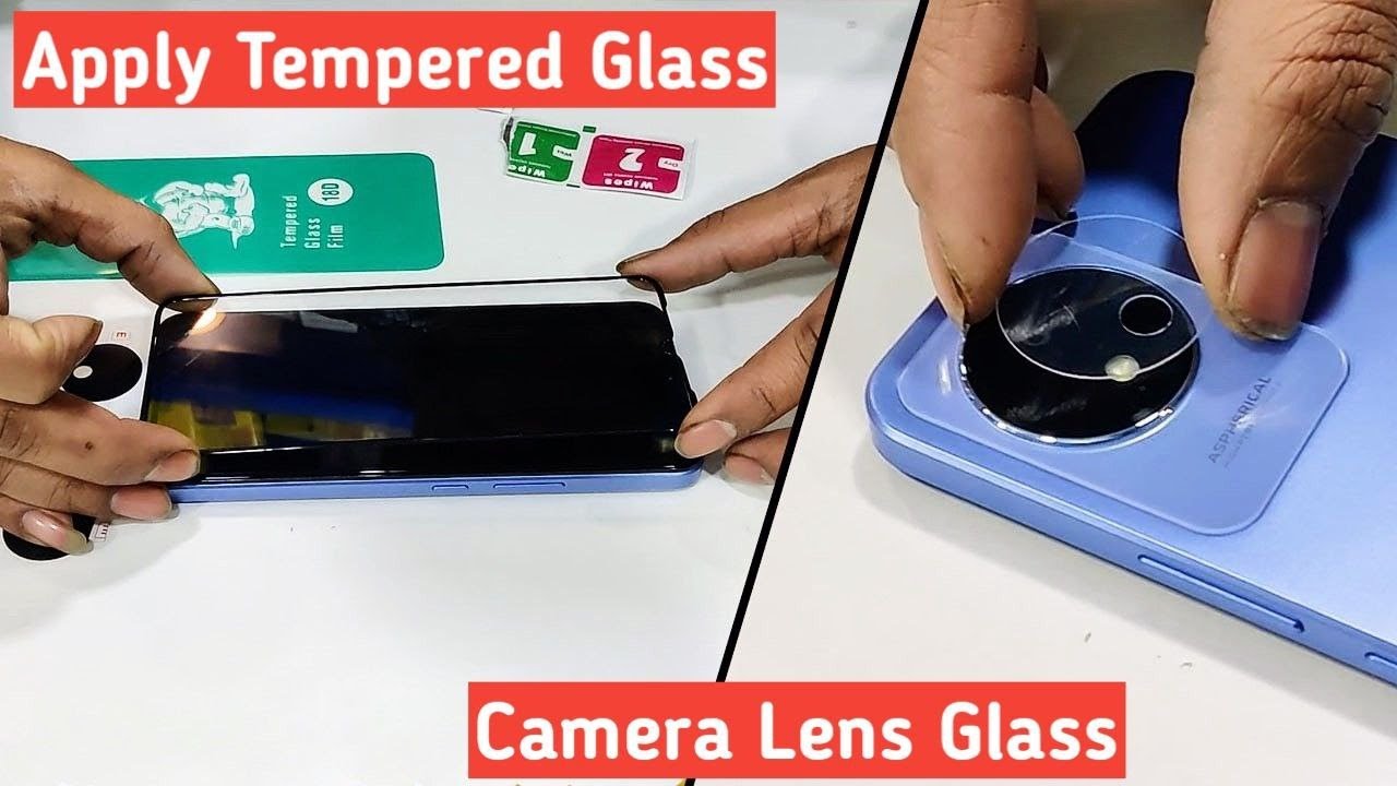 Vivo Y02 Tempered Glass | Camera Lens Protector | 18d Glass