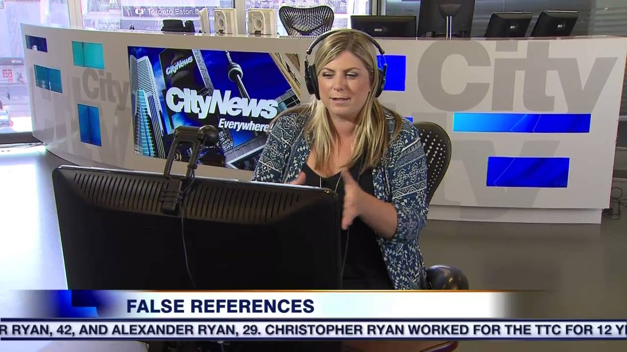 Video: Paying to get a fake reference