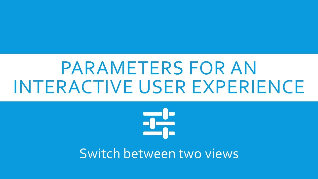 Tableau Quick Tip: Using a parameter to switch between two views on the same dashboard