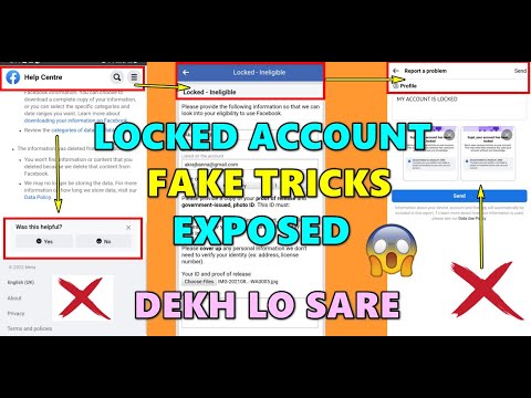 All Fake Tricks Of Locked Account Exposed 😂 || Reality Of All Tricks || Please Must Watch 😑