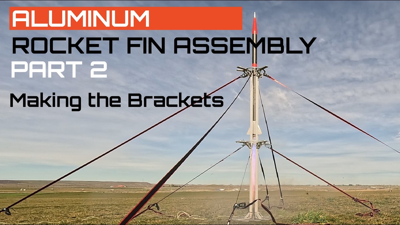 Aluminum Rocket Fin Assembly Part 2