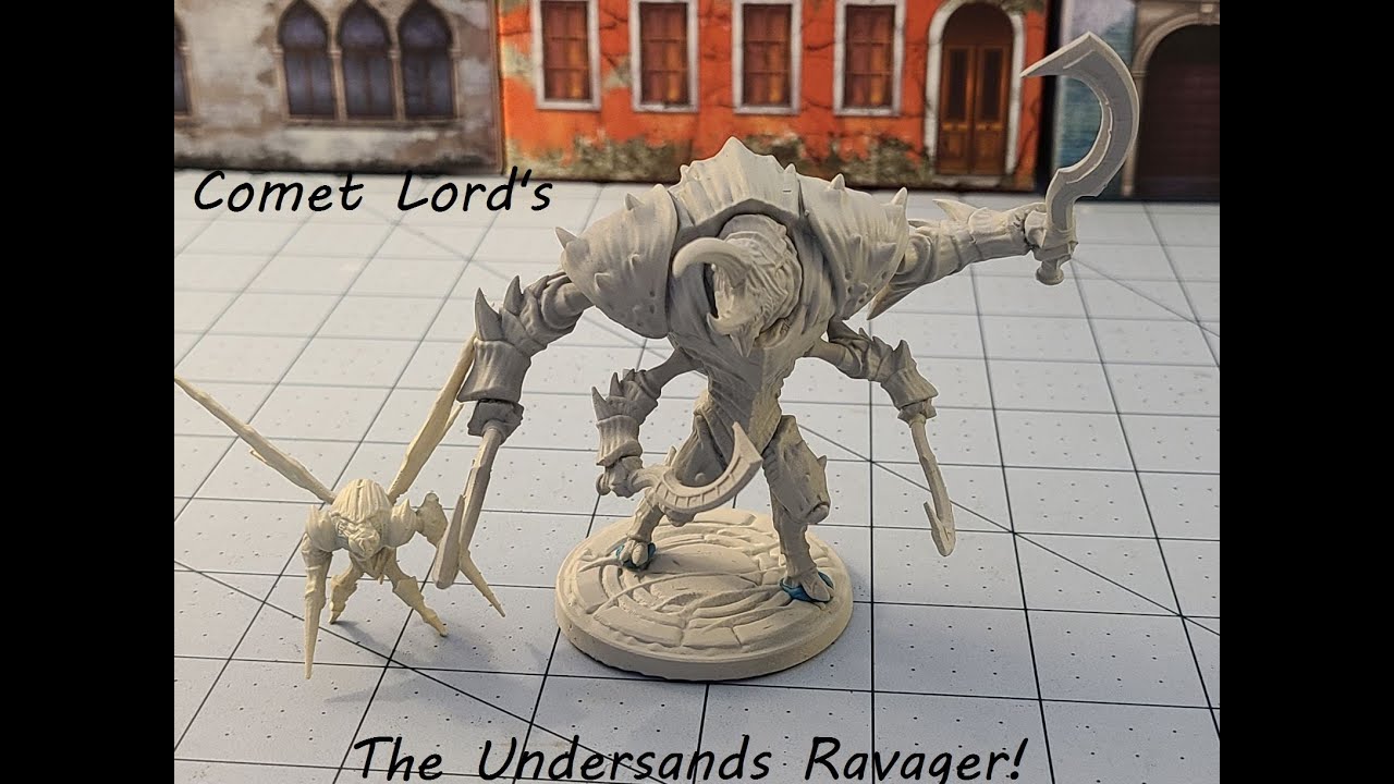 Comet Lord Miniatures: The Undersands Ravager!