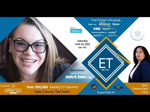 Get LEGIT with Emily D Baker the Bad A** Lawyer