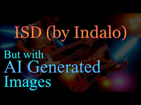 Indalo ISD but with AI generated images from lyrics | Stable Diffusion | openjourney