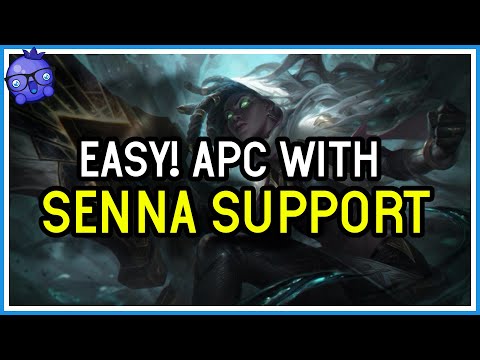 This is why Senna Support is PERFECT with an APC! - League of Legends
