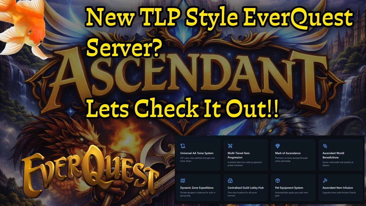 Ascendant EverQuest: The All-New Enhanced Classic Server That’s Really Fun in 2026! 🌟