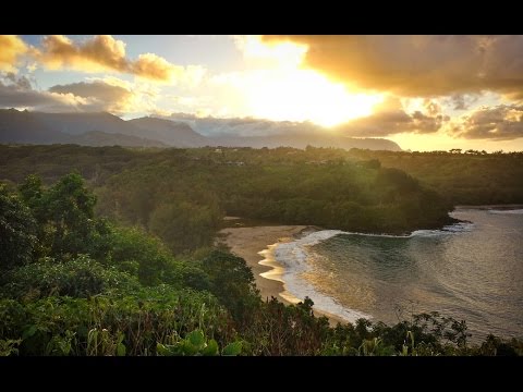Gorgeous Views of Kalihiwai Bay & Mount Namahana Kauai, Hawaii